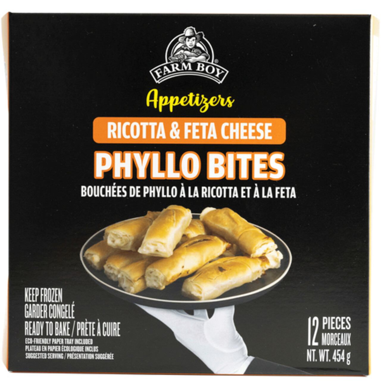 Farm Boy Frozen Phyllo Bites Ricotta & Feta 454 g - Voilà Online ...