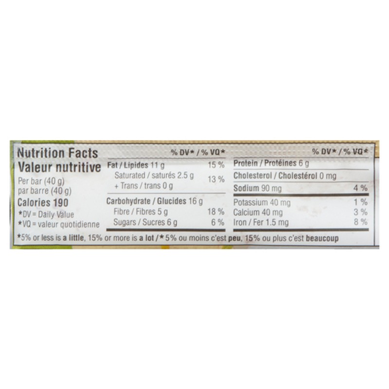 Dole Live Right Bar Peanut Dark Chocolate Sea Salt 40 g - Voilà Online ...