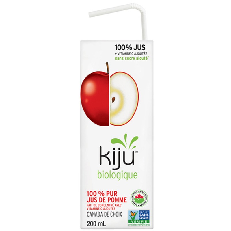 Kiju Organic Juice Apple 4 x 200 ml - Voilà Online Groceries & Offers