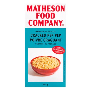 Matheson Food Company Macaroni And Cheese Cracked Pepper 171 g - Voilà ...