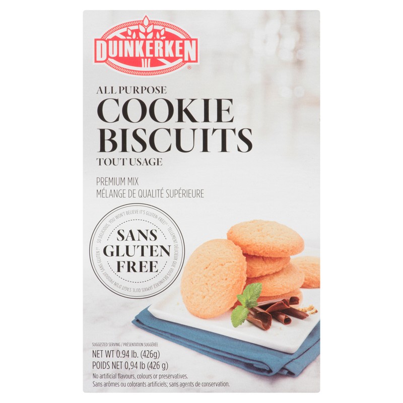 Duinkerken Gluten-Free Cookie Mix 600 g - Voilà Online Groceries & Offers
