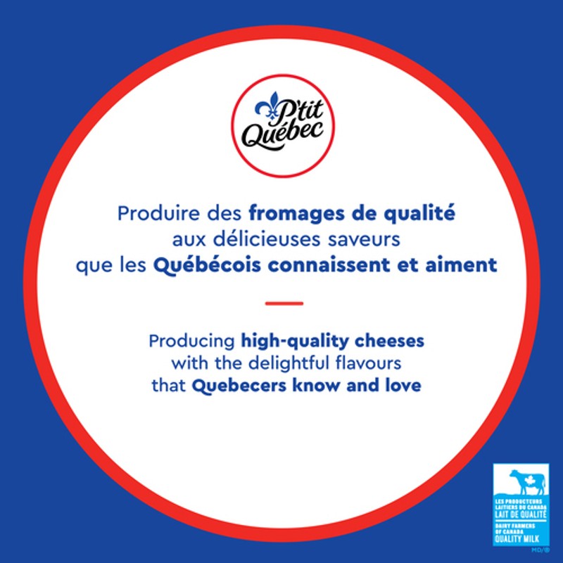 P'tit Quebec Diced Cheese Gourmet Melt Pizza Mozzarella 320 g - Voilà ...