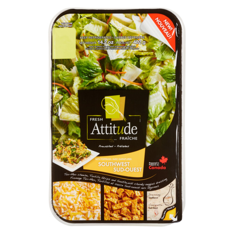 Fresh Attitude Salad Family Kit Southwest 402 g - Voilà Online ...