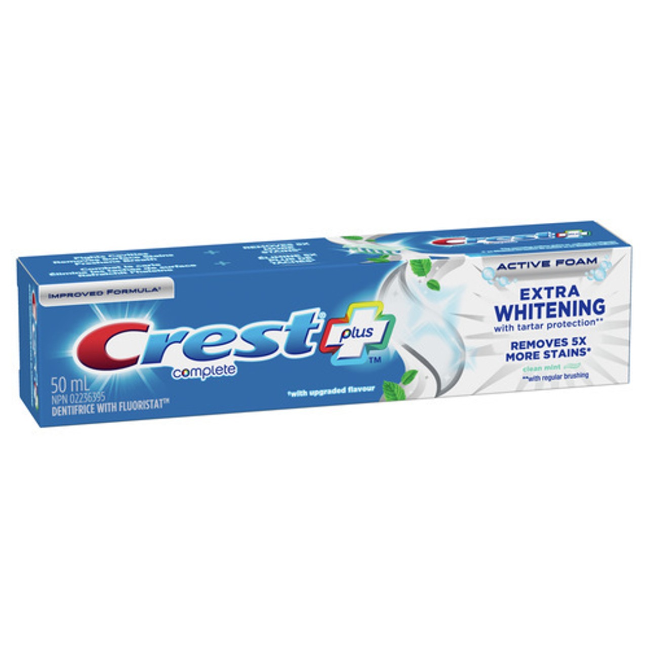 Crest Complete Plus Extra Whitening Toothpaste Clean Mint 50 ml - Voilà ...