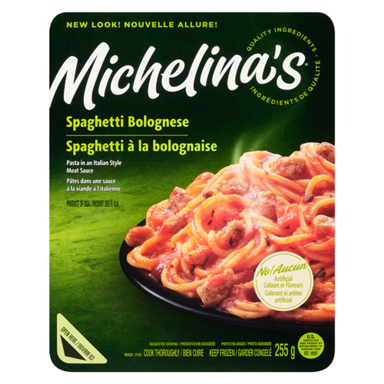 Michelina's Frozen Spaghetti Bolognese 255 g - Voilà Online Groceries ...