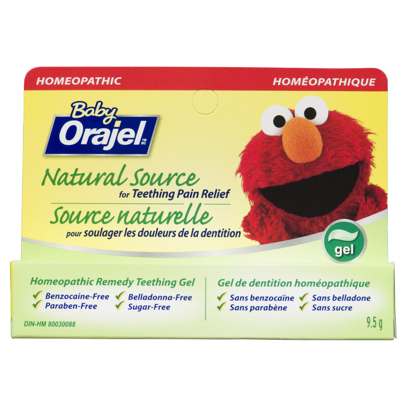 Baby Orajel Teething Gel Homeopathic Remedy 9.5 g - Voilà Online ...