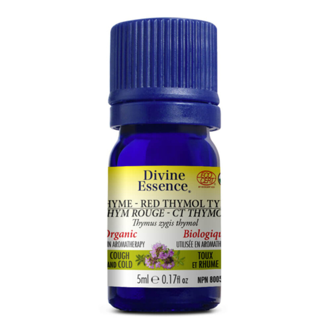 Divine Essence Organic Thyme Thymol Red 5 ml - Voilà Online Groceries ...