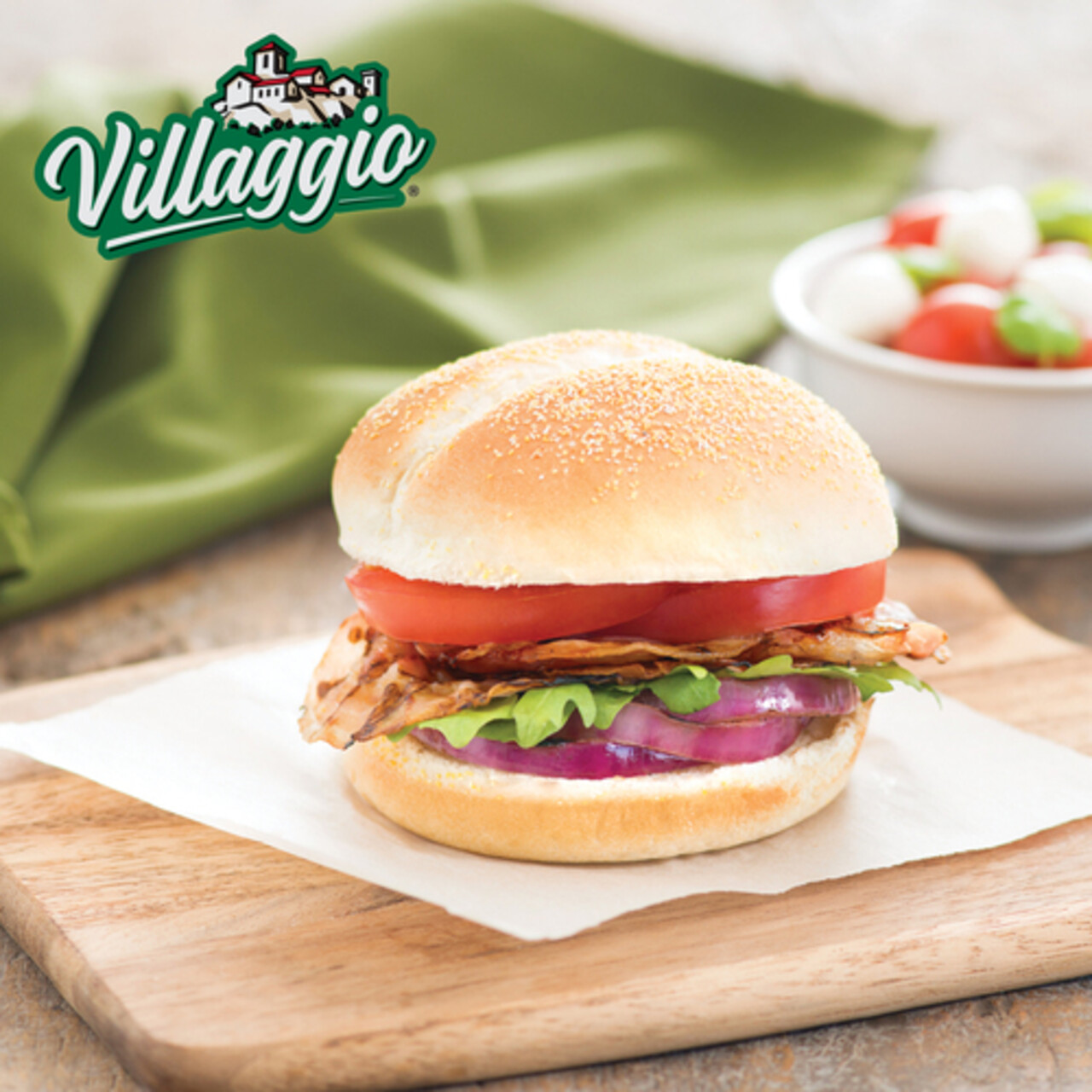 Villaggio Hamburger Buns Crustini 8 x 77 g - Voilà Online Groceries ...