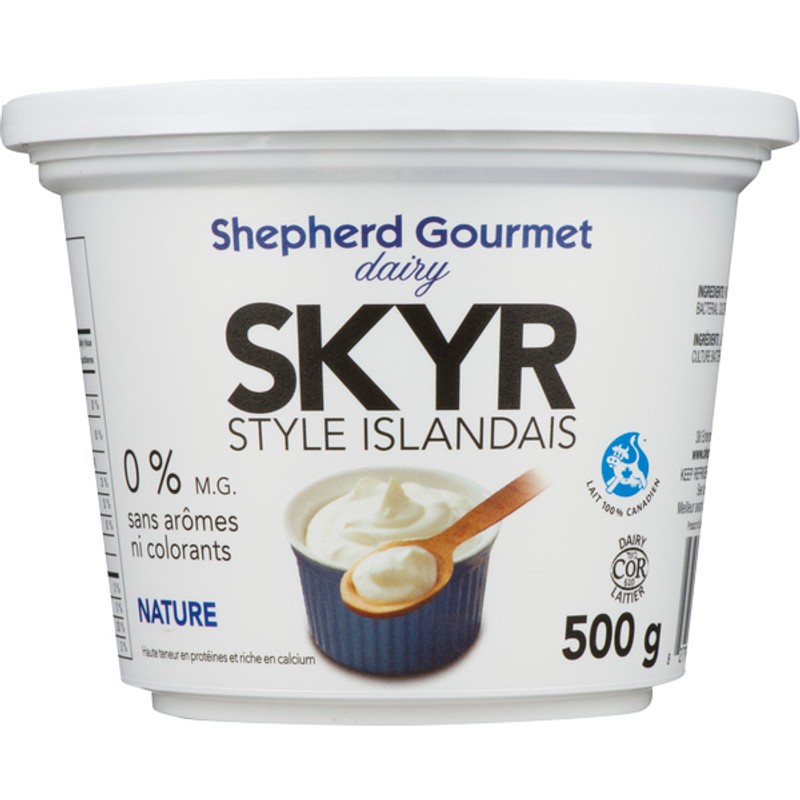 Shepherd Gourmet Dairy Skyr Plain 500 g - Voilà Online Groceries & Offers