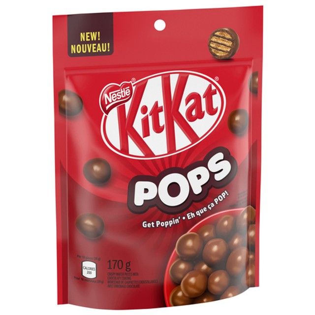 Kit Kat Pops Milk Chocolaty Snacks Pouch 170 g - Voilà Online Groceries ...