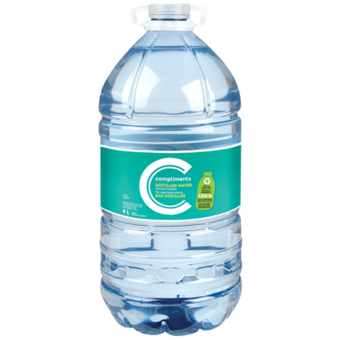 Compliments Distilled Spring Water 4 L - Voilà Online Groceries & Offers