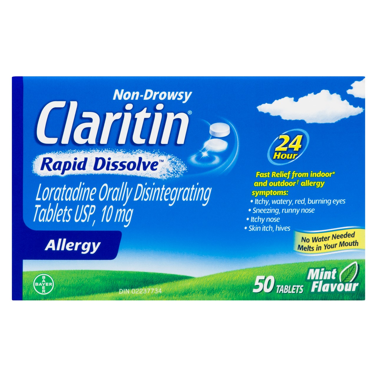 Claritin Rapid Dissolve Antihistamine 50 Tablets - Voilà Online ...