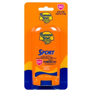 Banana Boat Sport Sunscreen Stick Water & Sweat Resistant SPF 50+ 42.5 ...