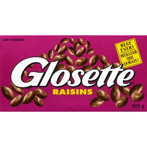 Glosette Chocolate Covered Raisins Big Box 105 g - Voilà Online ...