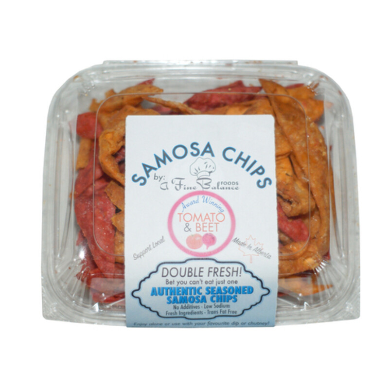 Fine Balance Samosa Chips Tomato & Beet 250 g - Voilà Online Groceries ...