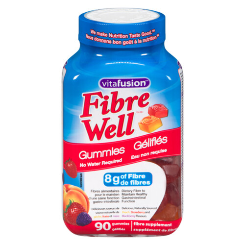 Vitafusion Fiber Well Fiber Supplements Gummies 90 EA - Voilà Online ...