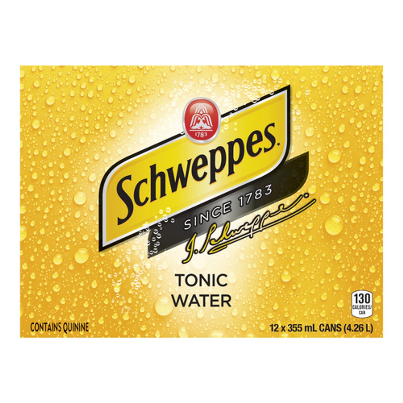 Schweppes Soft Drink Tonic Water 12 x 355 ml (cans) - Voilà Online ...