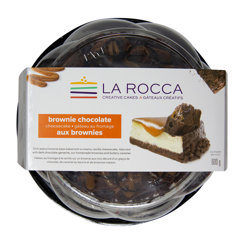 La Rocca Creative Cakes Cheesecake Chocolate Brownie 6-inch 600 g ...