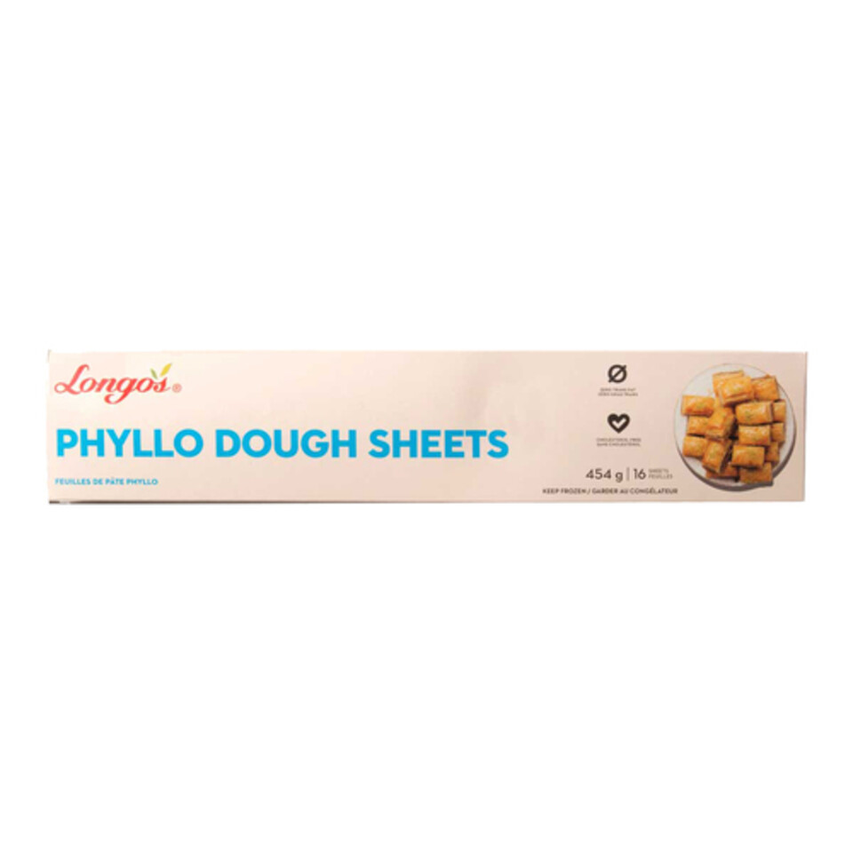 Longo's Phyllo Dough Sheets 454 g (frozen) - Voilà Online Groceries ...