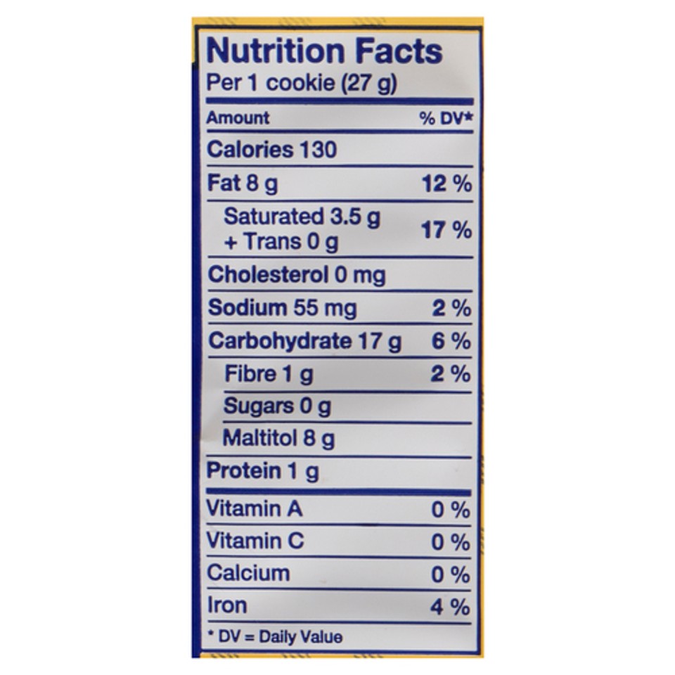 Voortman No Sugar Added Cookies Fudge Striped Shortbread 320 g - Voilà ...