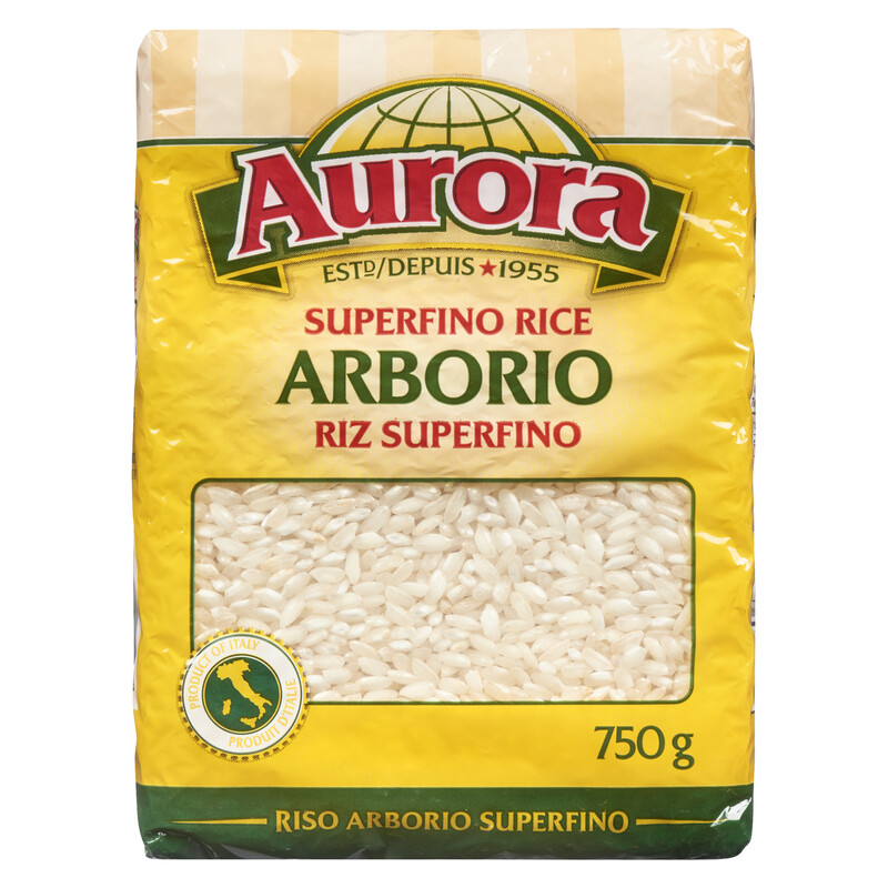 Aurora Rice Arborio 750 g - Voilà Online Groceries & Offers