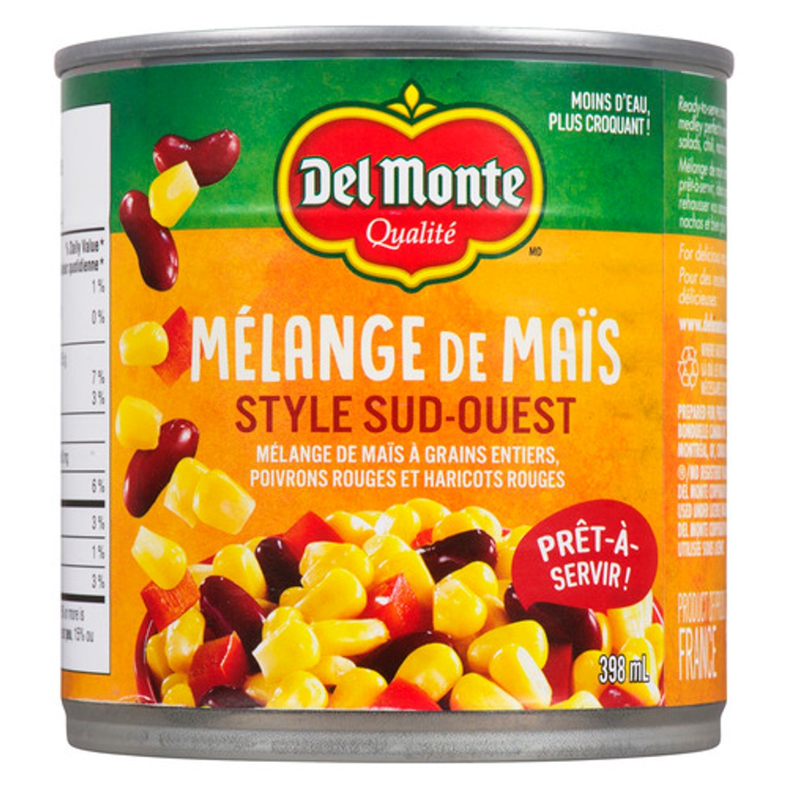 Del Monte Canned Corn Medley Southwest Style 398 ml - Voilà Online ...
