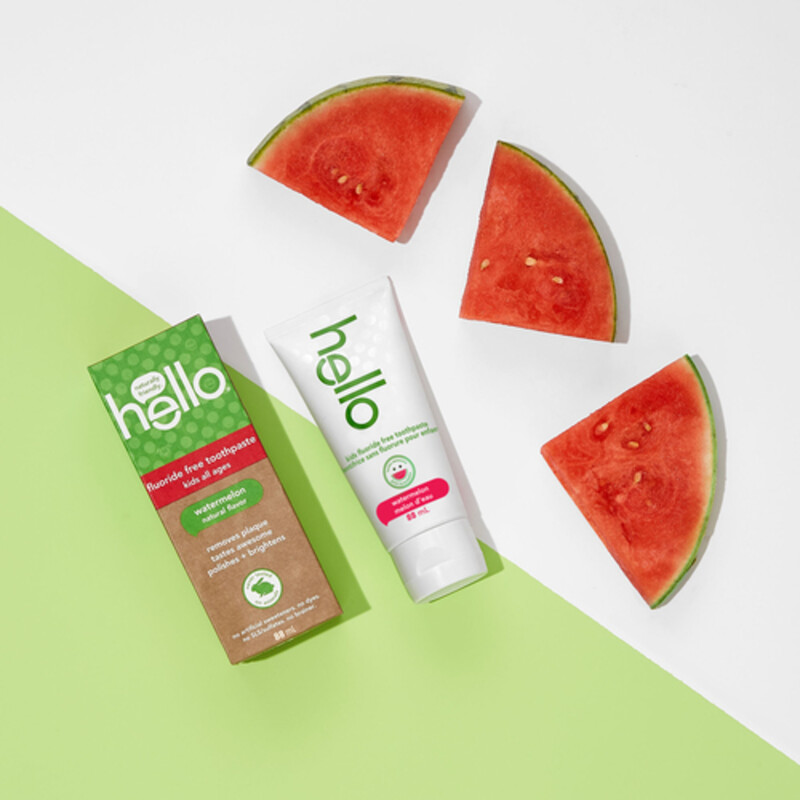 Hello Kids Toothpaste Fluoride Free Watermelon 88 ml - Voilà Online ...