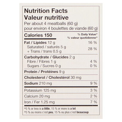 Compliments Frozen Meatballs Italian-Style 680 g - Voilà Online ...