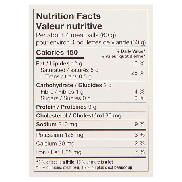 Compliments Frozen Meatballs Italian-Style 680 g - Voilà Online ...