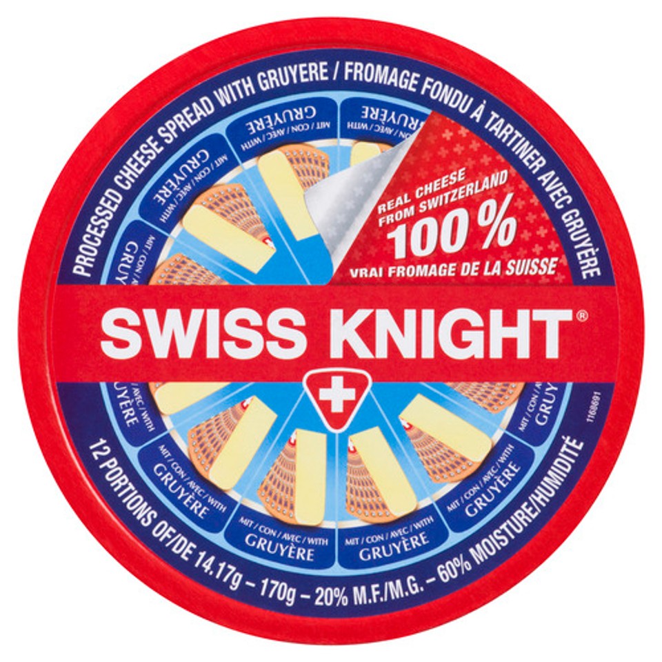 Swiss Knight Gruyere Plain Cheese 170 g - Voilà Online Groceries & Offers