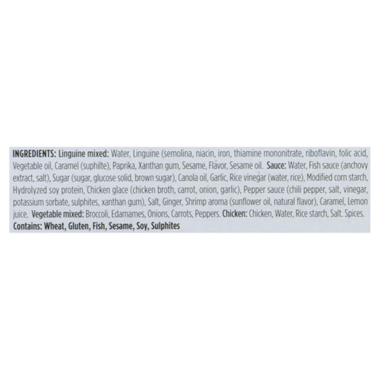 RICARDO Frozen Chicken Pad Thai 390 g - Voilà Online Groceries & Offers