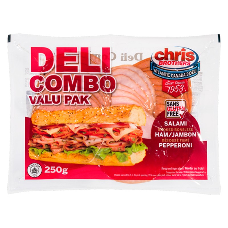 Chris Brothers Deli Combo Pack 250 g - Voilà Online Groceries & Offers