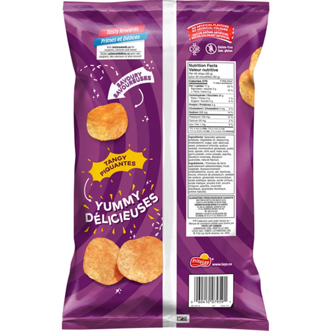 Lay's Potato Chips All Dressed Flavoured Family Size 220 g - Voilà ...