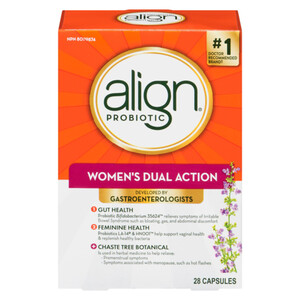 Align Women Supplement Dual Action Capsules 28 Count - Voilà Online ...