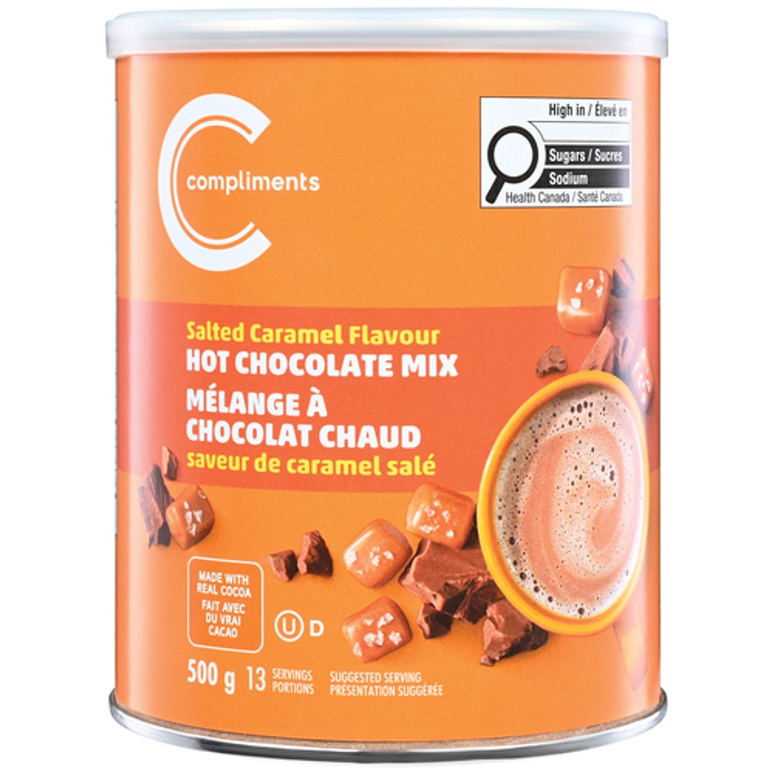 Compliments Hot Chocolate Mix Salted Caramel 500 g - Voilà Online ...