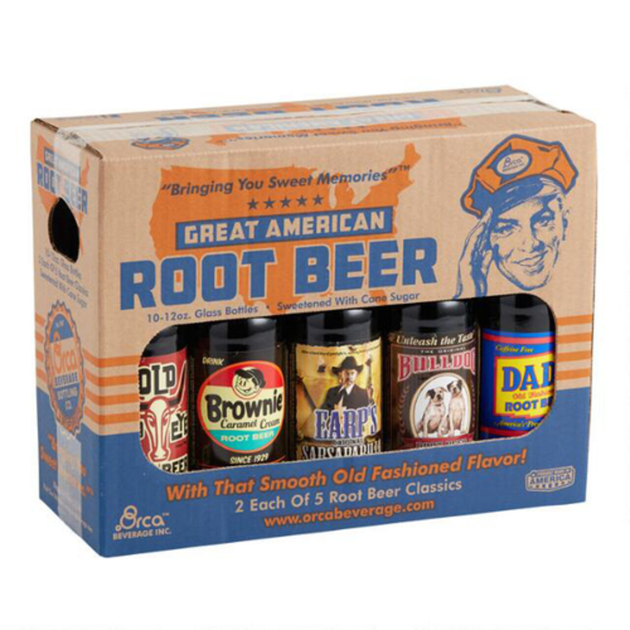 Great American Root Beer Old Fashioned 10 x 355 ml (bottles) - Voilà ...