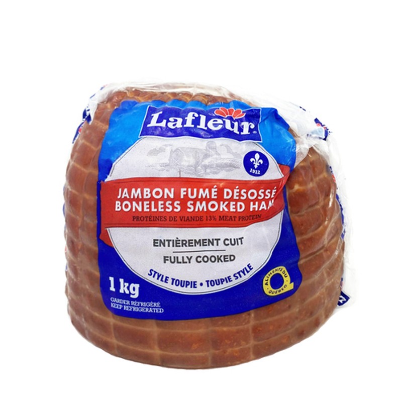 Lafleur Smoked Ham Boneless Toupie Style 1 kg - Voilà Online Groceries ...