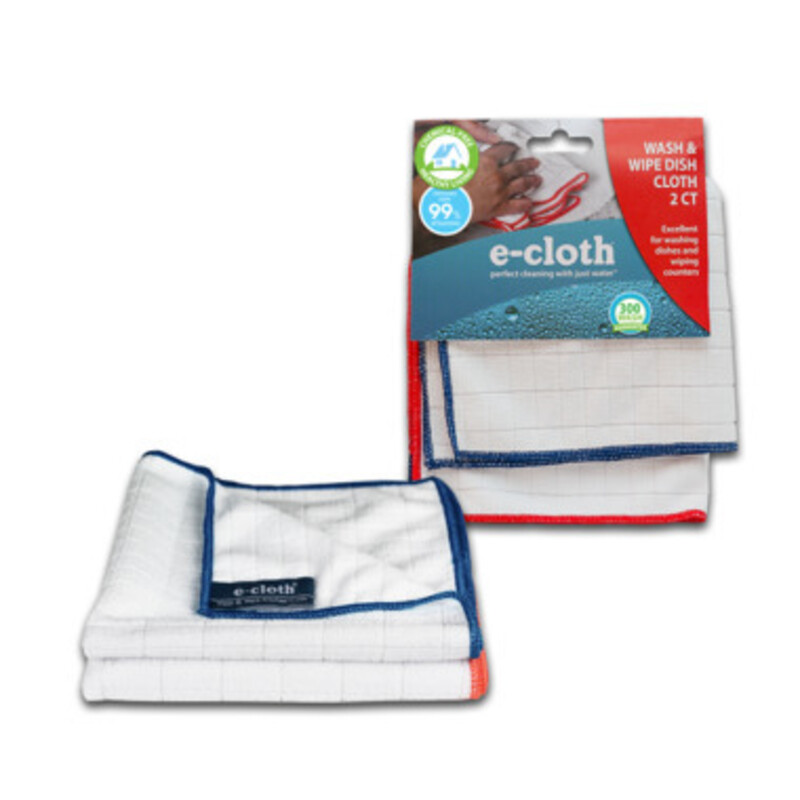 e-cloth Wash & Wipe Dish Cloths 2 EA - Voilà Online Groceries & Offers