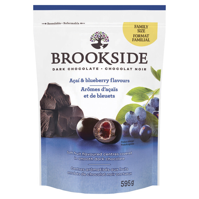 Brookside Acai Blueberry Dark Chocolate 595 g - Voilà Online Groceries ...