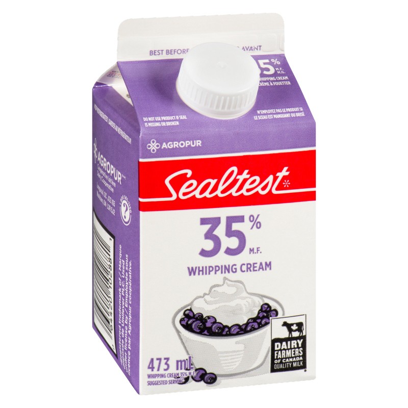 Sealtest Whipping Cream 473 ml - Voilà Online Groceries & Offers