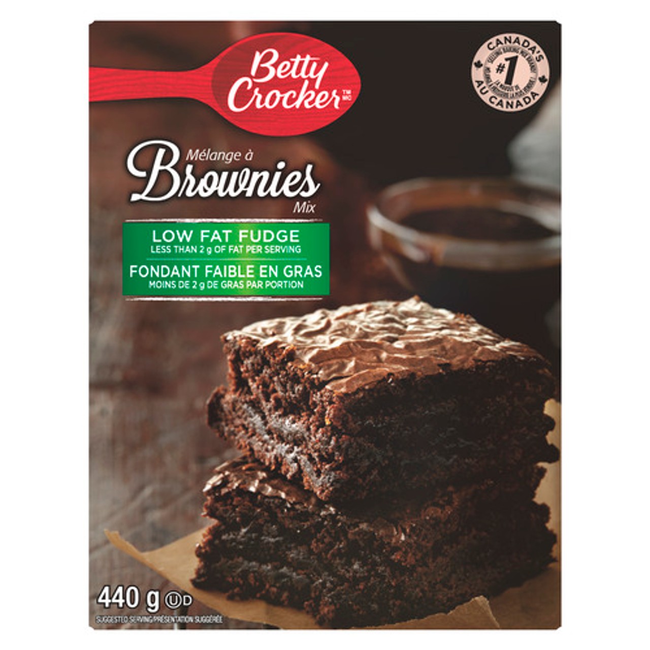 Betty Crocker Low Fat Brownie Mix 440 g - Voilà Online Groceries & Offers
