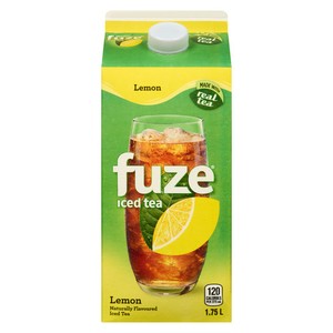 Fuze Naturally Flavoured Iced Tea Lemon 1.75 L - Voilà Online Groceries ...