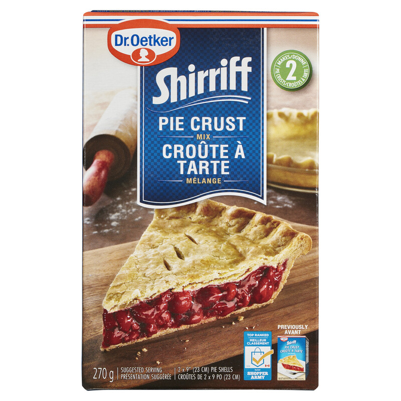 Dr. Oetker Shirriff Pie Crust Mix 270 g - Voilà Online Groceries & Offers