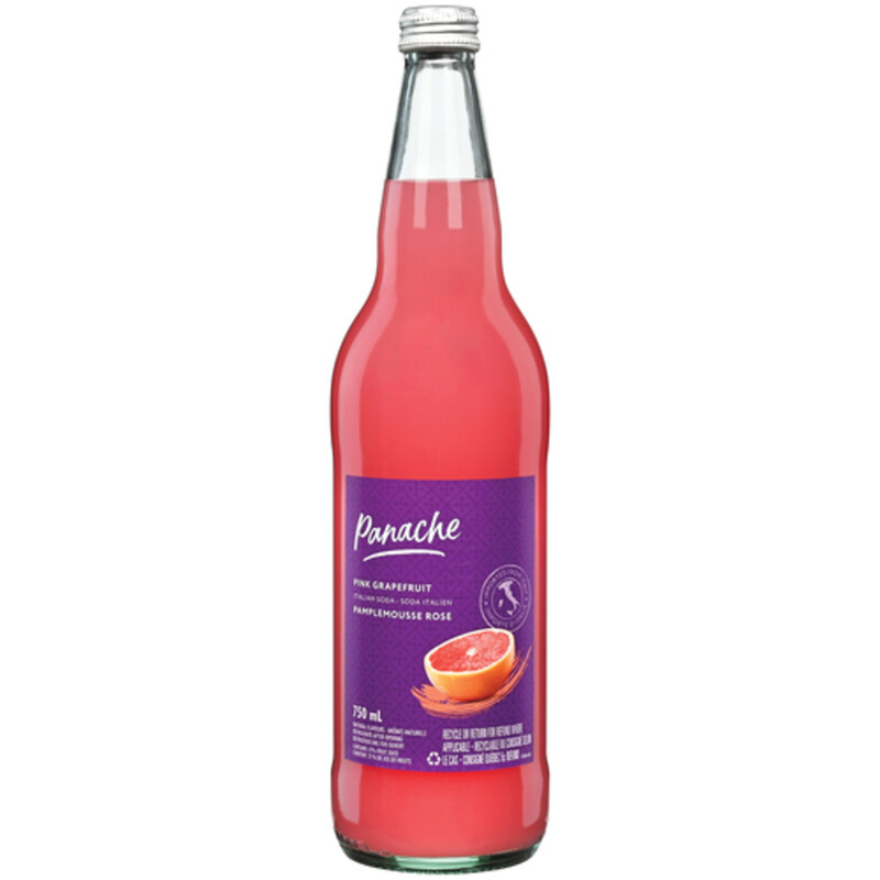Panache Italian Soda Pink Grapefruit 750 ml (bottle) - Voilà Online ...