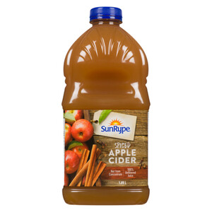 SunRype Spiced 100% Unfiltered Juice Apple Cider 1.89 L - Voilà Online ...