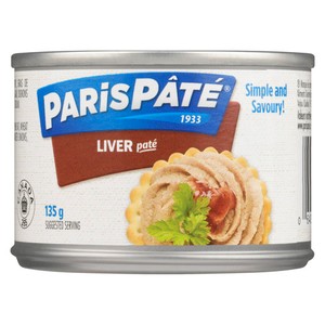 Paris Paté Liver Spread 135 g - Voilà Online Groceries & Offers