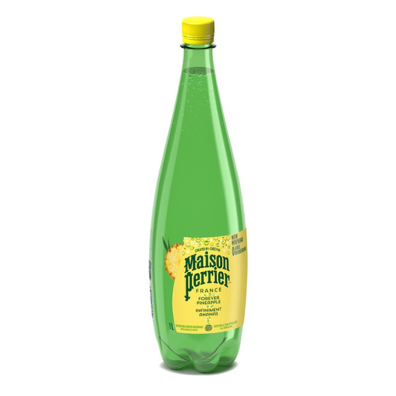 Maison Perrier Sparkling Water Beverage Forever Pineapple 1 L (bottle ...