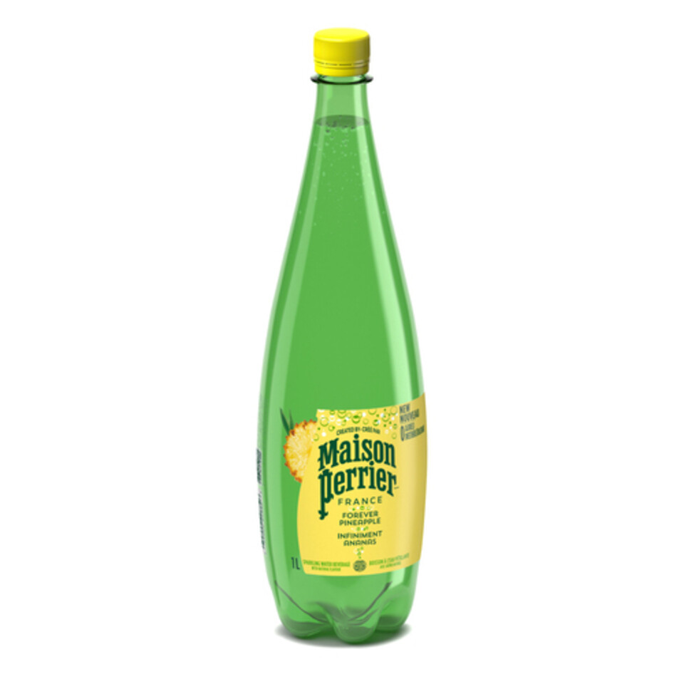 Maison Perrier Sparkling Water Beverage Forever Pineapple 1 L (bottle) - Voilà Online Groceries ...