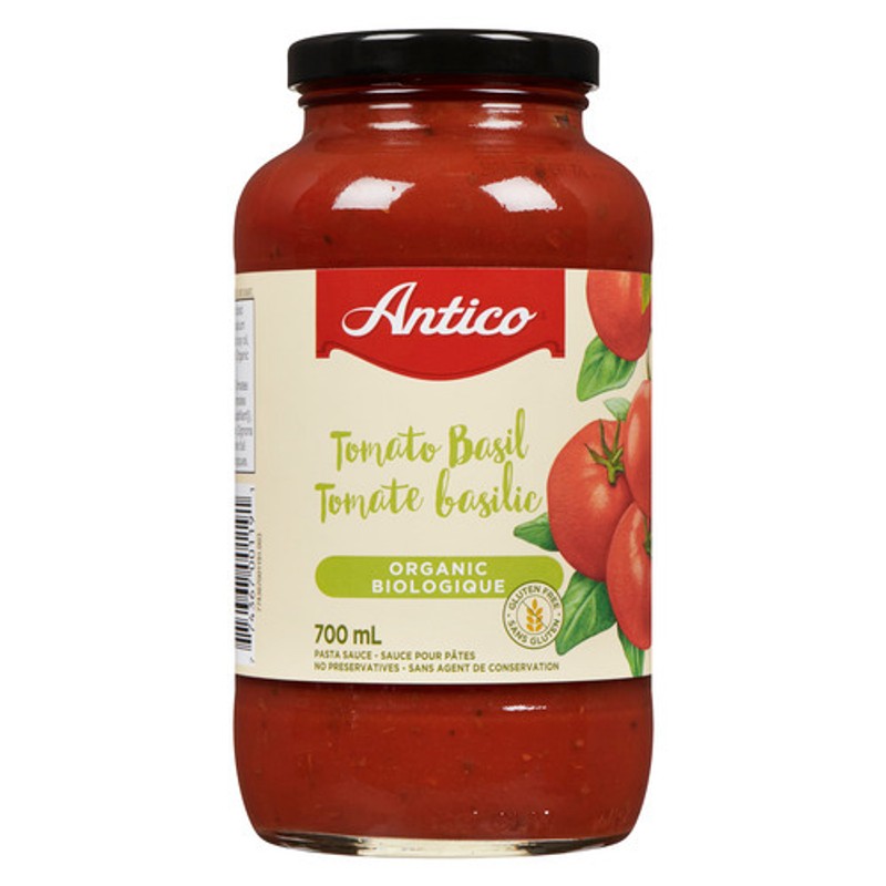 Antico Tradition Organic Pasta Sauce Tomato Basil 700 ml - Voilà Online ...