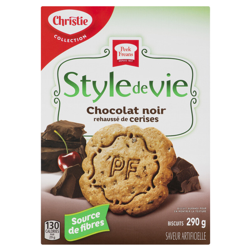 Peek Freans Cookies Dark Chocolate Cherry 290 g - Voilà Online Groceries & Offers